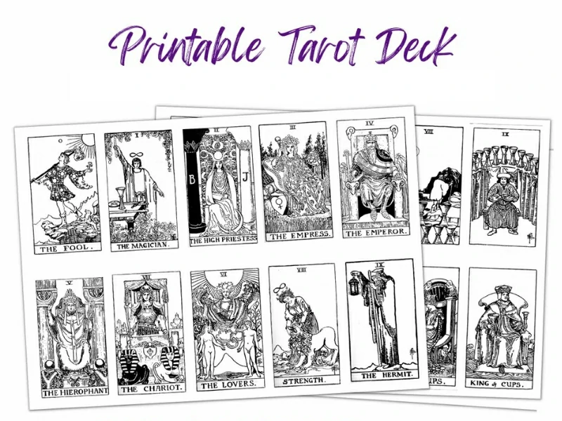 10 Free Printable Tarot Cards Color Your Own Tarot Cards Worksheets 10 Free Printable Tarot Cards Color Your Own Tarot Cards Worksheets