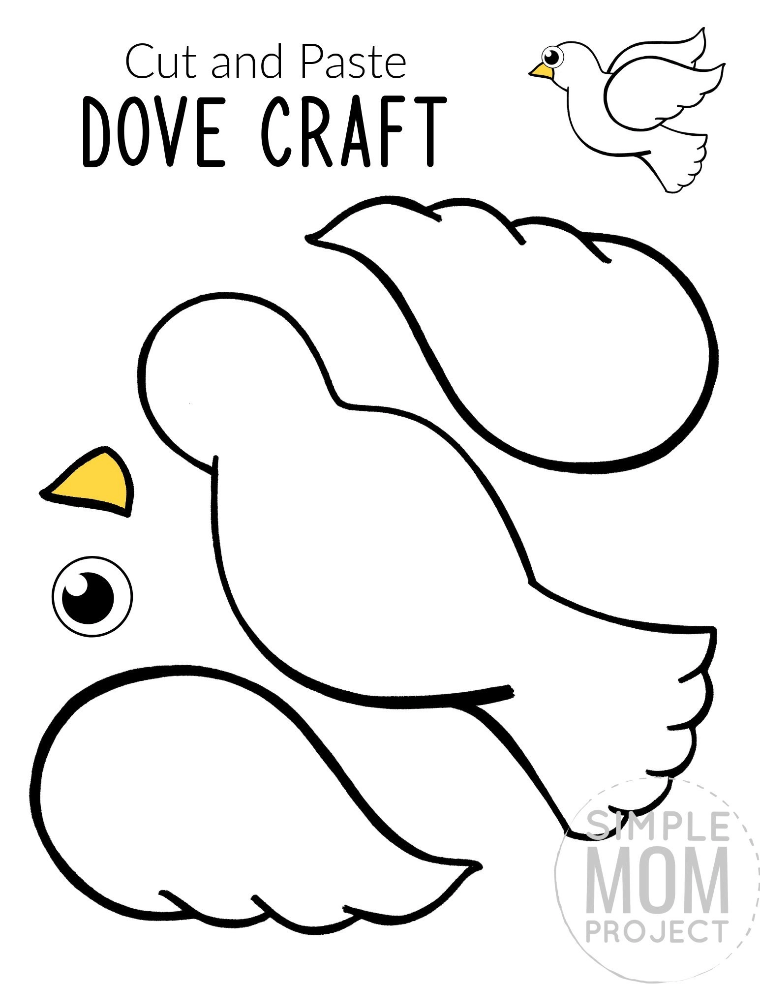 Printable Bird Craft Templates – Simple Mom Project - Worksheets Library