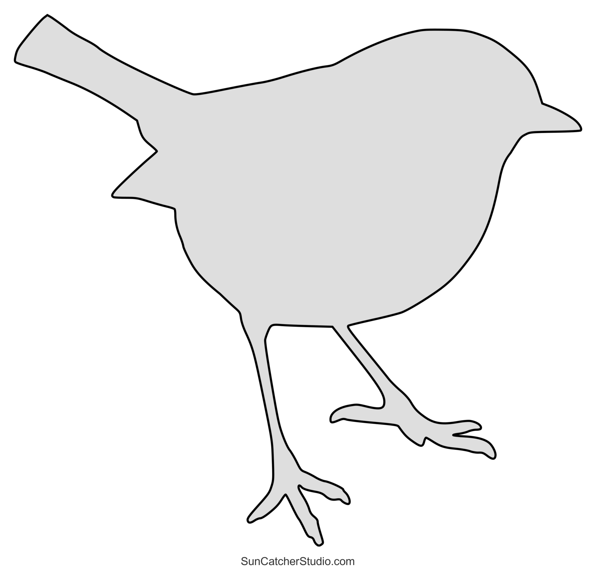 Bird Patterns – Print and Download Templates (SVG, JPG) – DIY ...