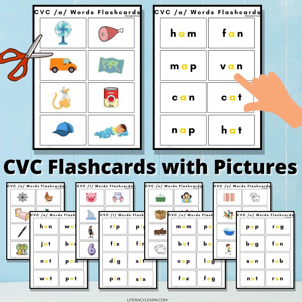 Free Printable Flashcards - Look! Were Learning! - Worksheets Library