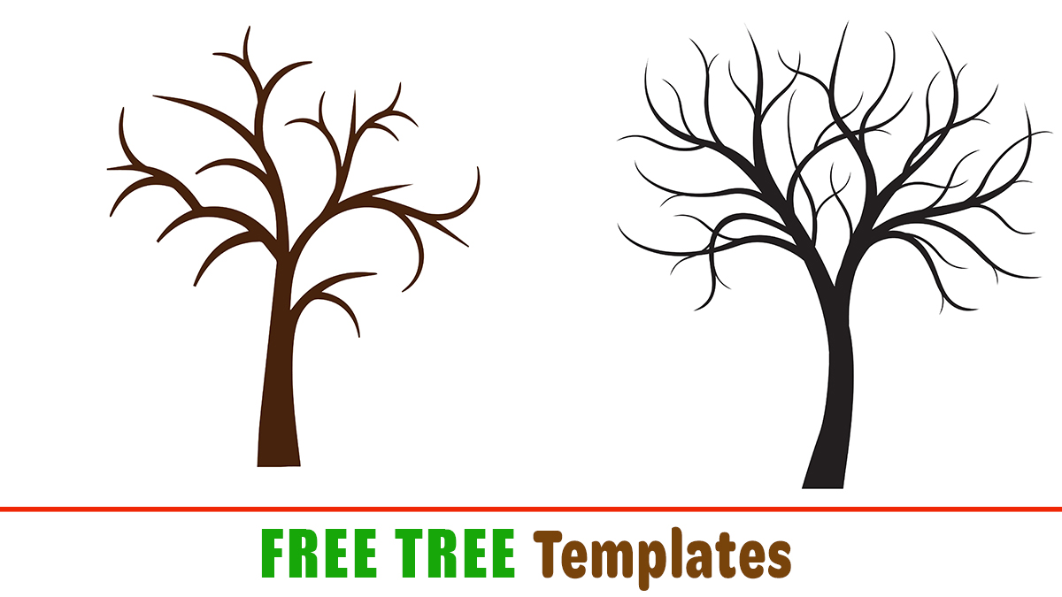 Free printable tree templates, Download Free printable tree templates ...