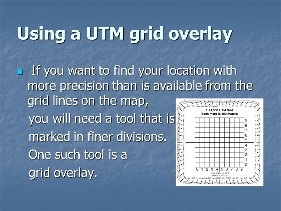 Understanding UTM. - ppt video online download - Worksheets Library