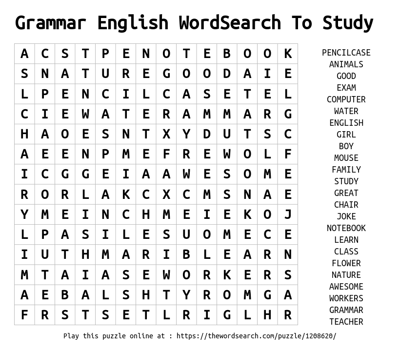 Printable Word Searches - Worksheets Library