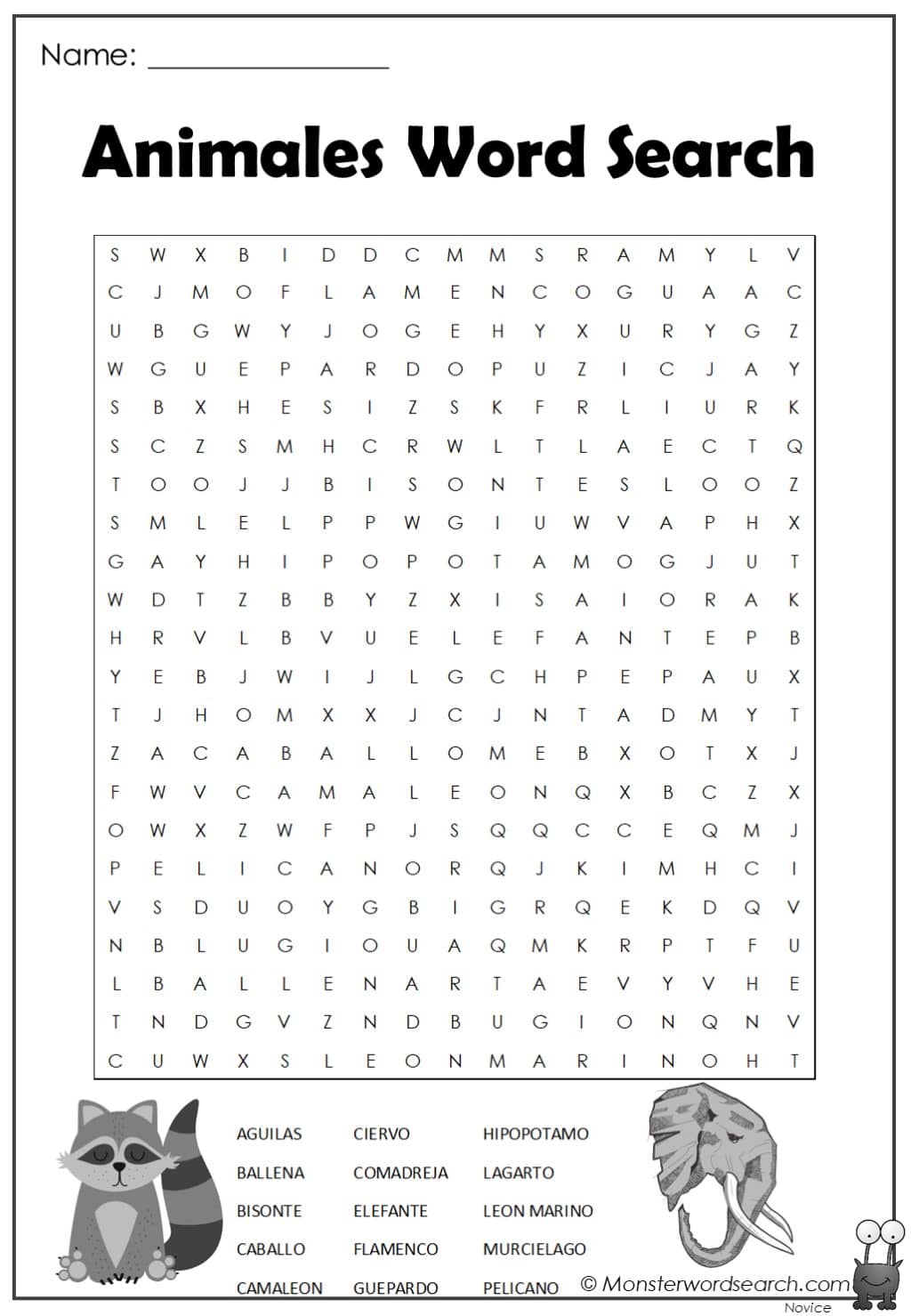 Printable Word Searches - Worksheets Library