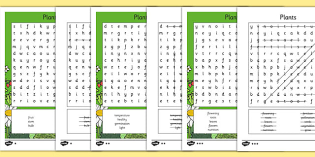 Cactus Word Search Puzzle - Puzzles to Play - Worksheets Library
