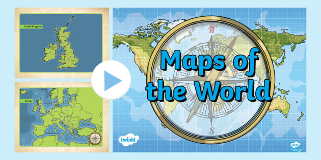 Interactive World Map (teacher made) - Twinkl - Worksheets Library