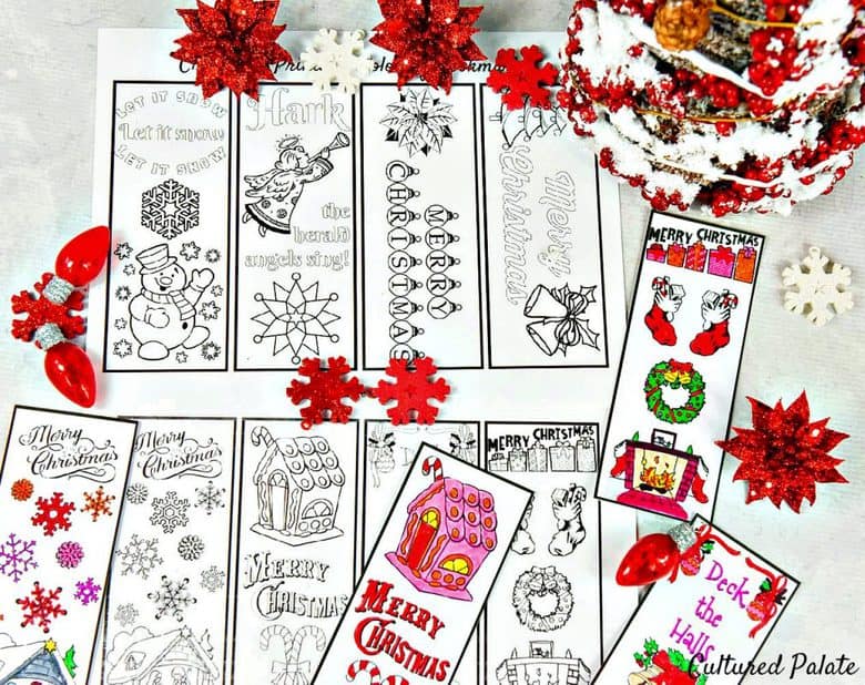 Free printable xmas bookmarks, Download Free printable xmas bookmarks ...