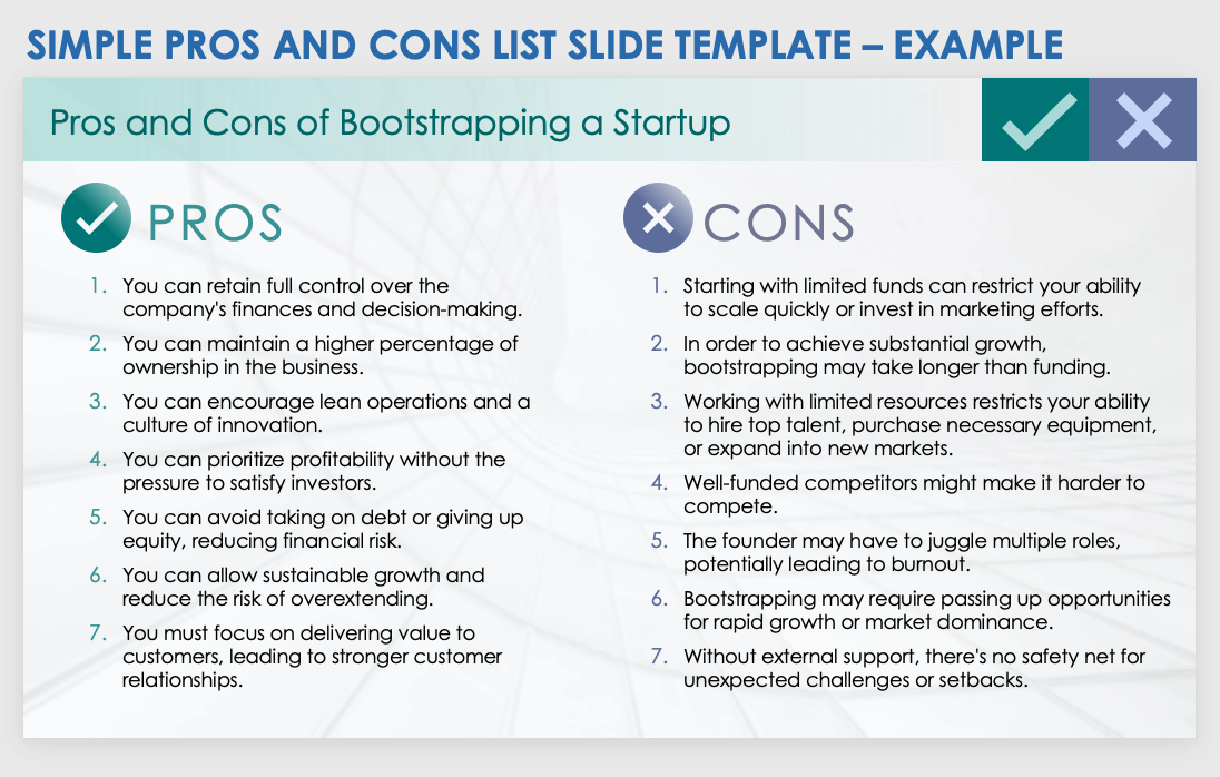 Free Pros And Cons Templates Worksheets Library Free Pros And Cons Templates Worksheets Library