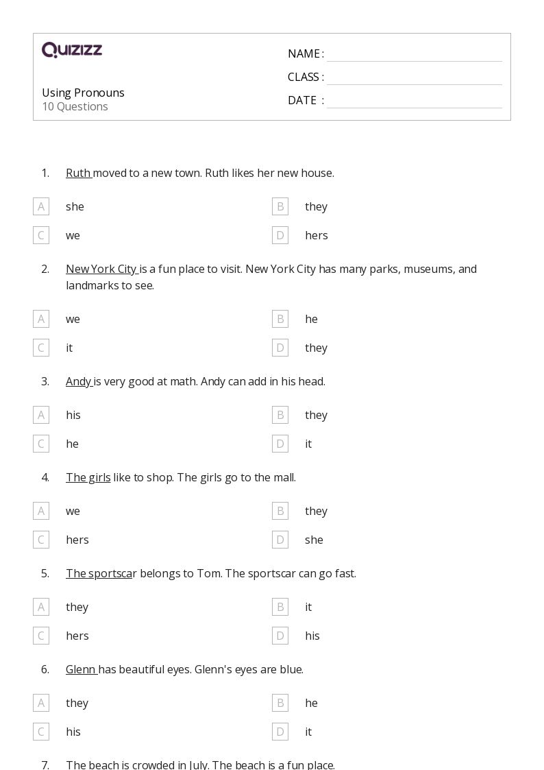 Free Pronoun Worksheet 4th Grade Download Free Pronoun Worksheet 4th Free Pronoun Worksheet 4th Grade Download Free Pronoun Worksheet 4th