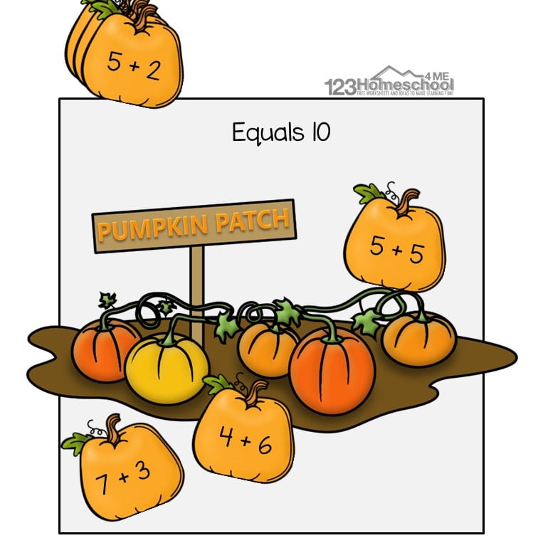 Free pumpkin addition worksheet, Download Free pumpkin addition ...