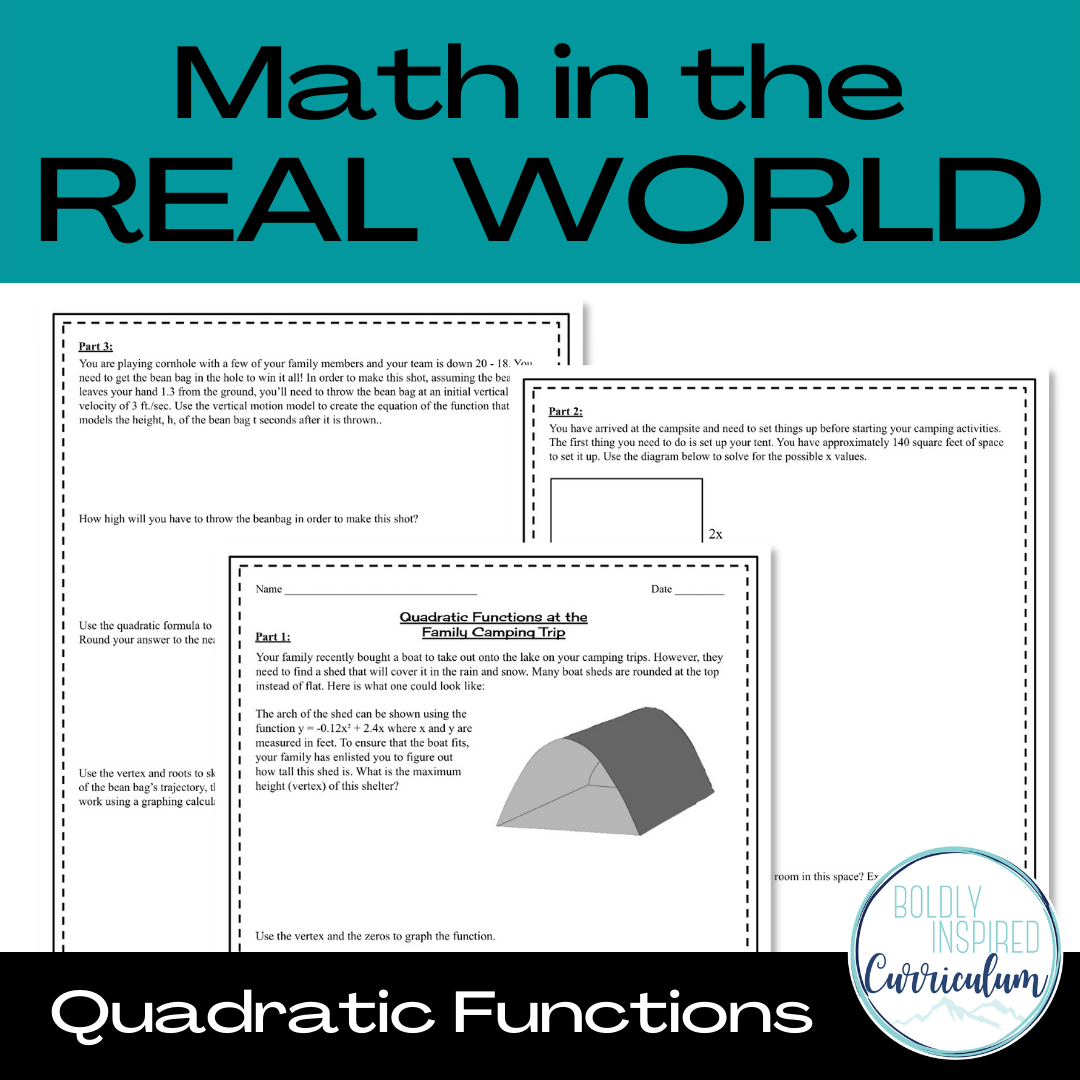 Solving Quadratic Equations Word Problems Made By Teachers Solving Quadratic Equations Word Problems Made By Teachers