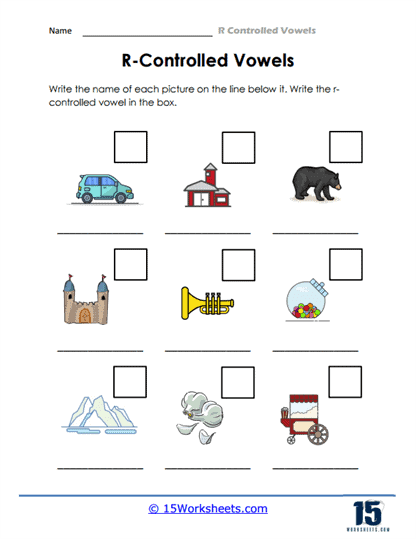 Spring - Early Finishers 2nd Grade - ELA - R-Controlled Vowels ... - Worksheets Library