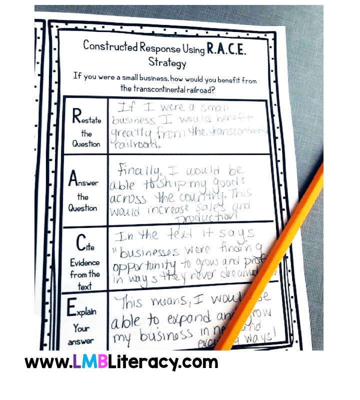 The RACE Strategy Method and Why You Should Be Teaching it in Your ...