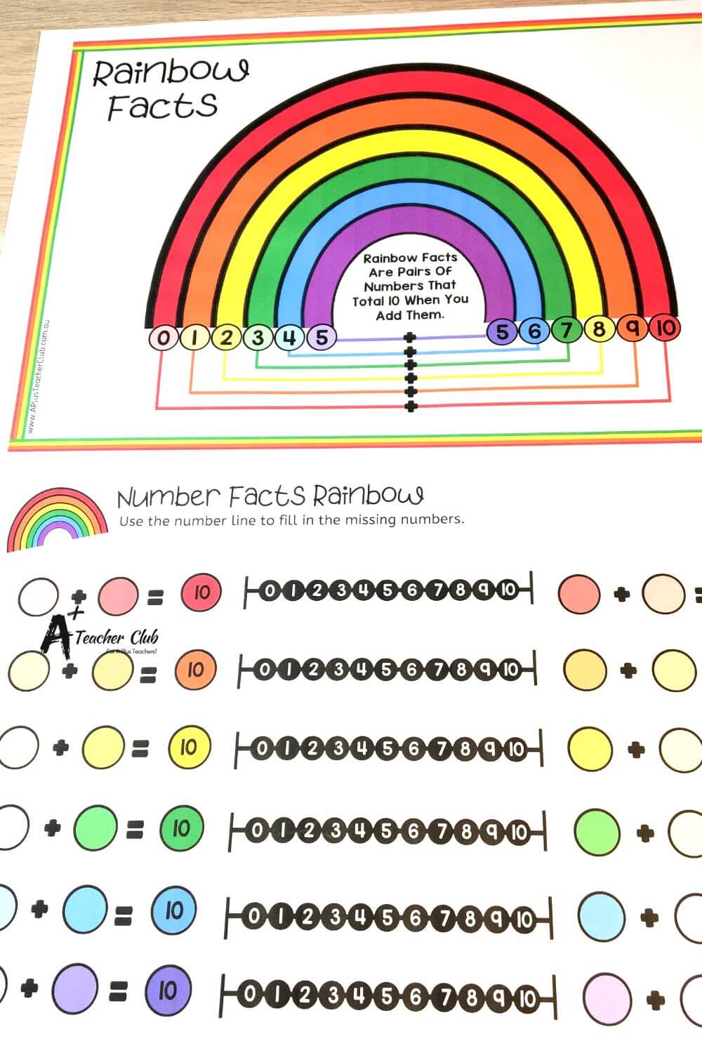 Free rainbow facts worksheet, Download Free rainbow facts worksheet png ...