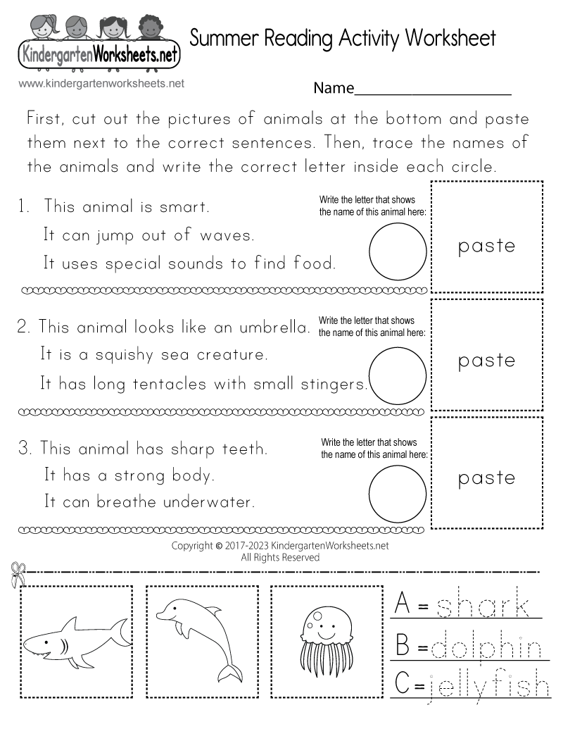Learning To Read Worksheet - Free Printable, Digital, & PDF - Worksheets Library
