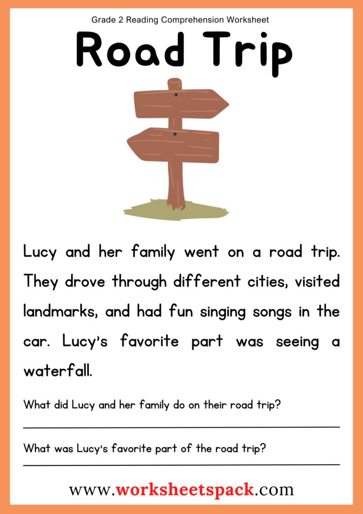 Grade 2 Reading Comprehension Worksheets - worksheetspack - Worksheets ...