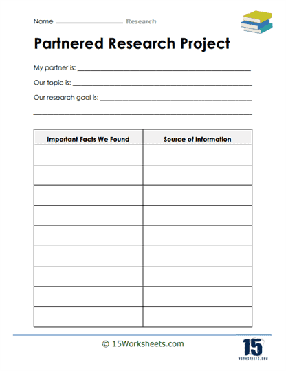 Research Worksheets - 15 Worksheets.com - Worksheets Library