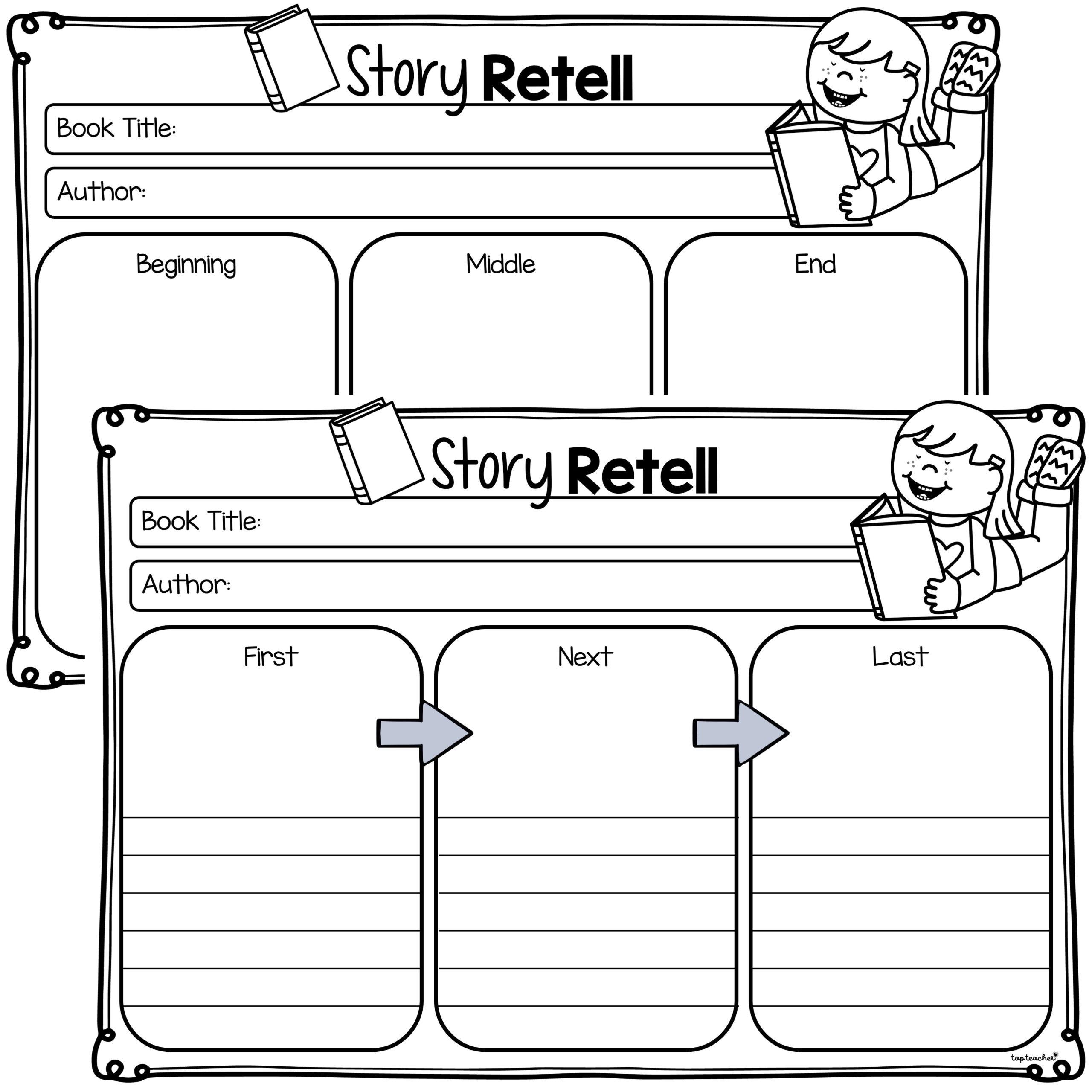 Story Retell Worksheets Top Teacher Worksheets Library Story Retell Worksheets Top Teacher Worksheets Library