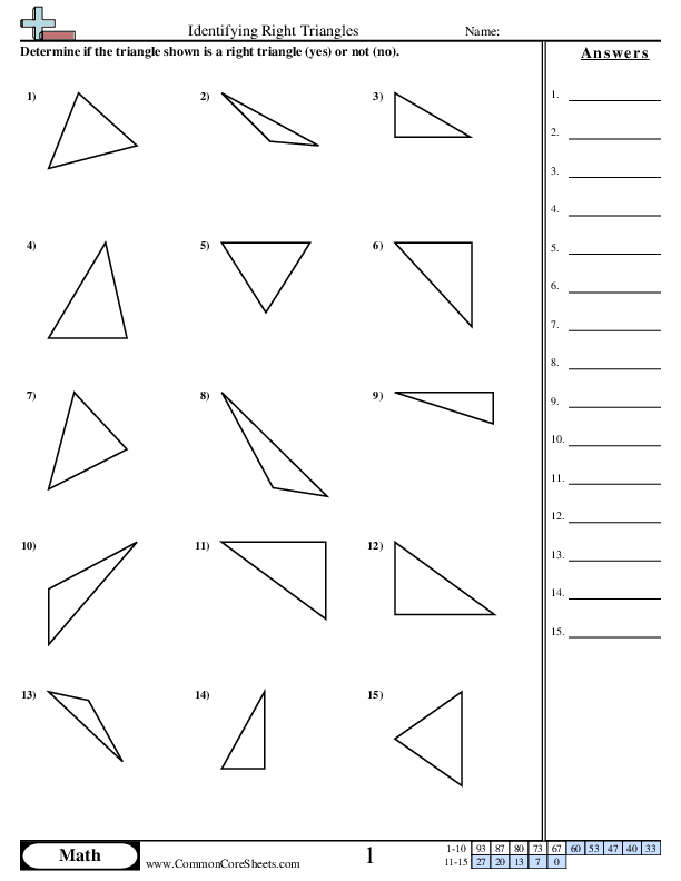 Solved Geometry Multi Step Special Right Triangles Partner