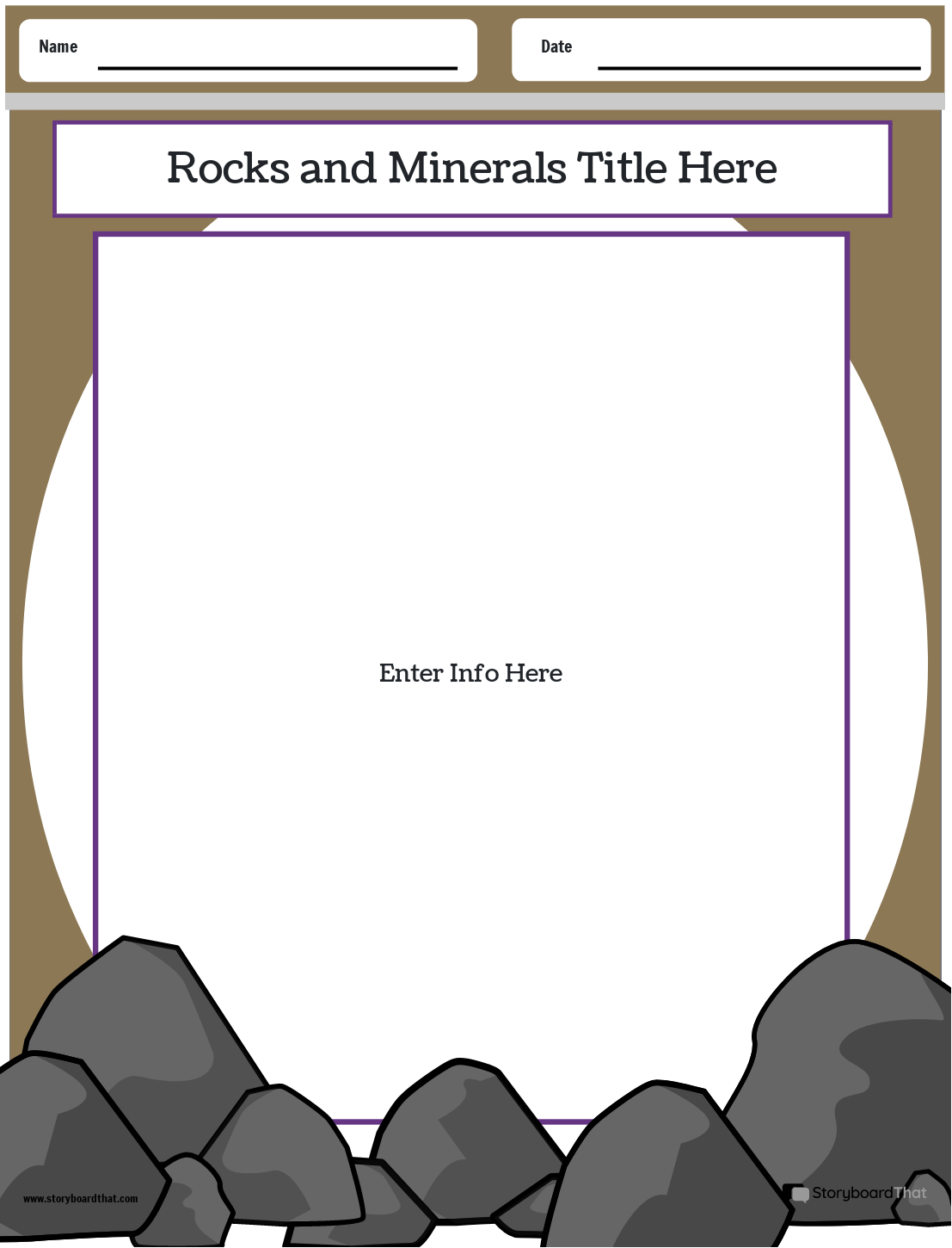Free Rocks and Minerals Worksheet Templates - Worksheets Library