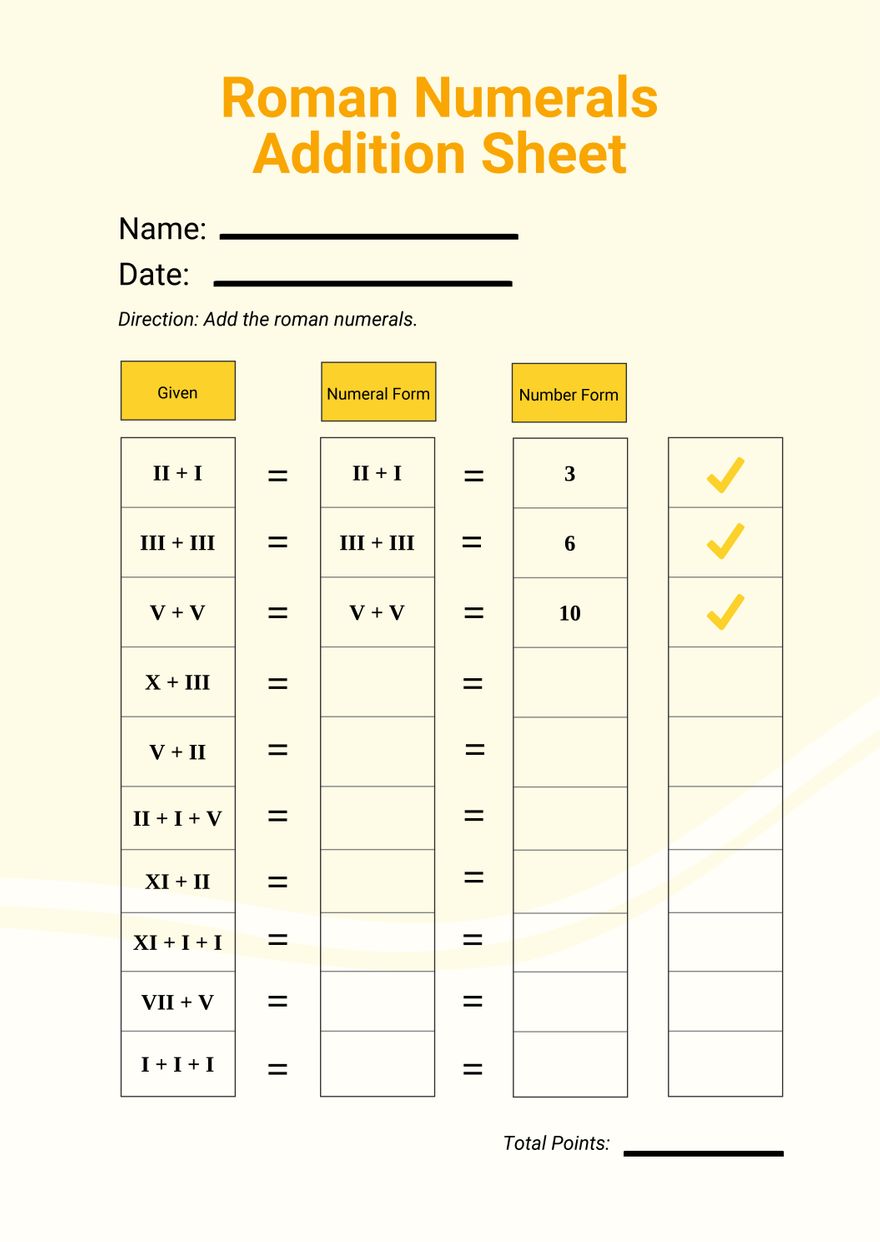 Free Roman Numeral Addition Worksheet Download Free Roman Numeral Free Roman Numeral Addition Worksheet Download Free Roman Numeral