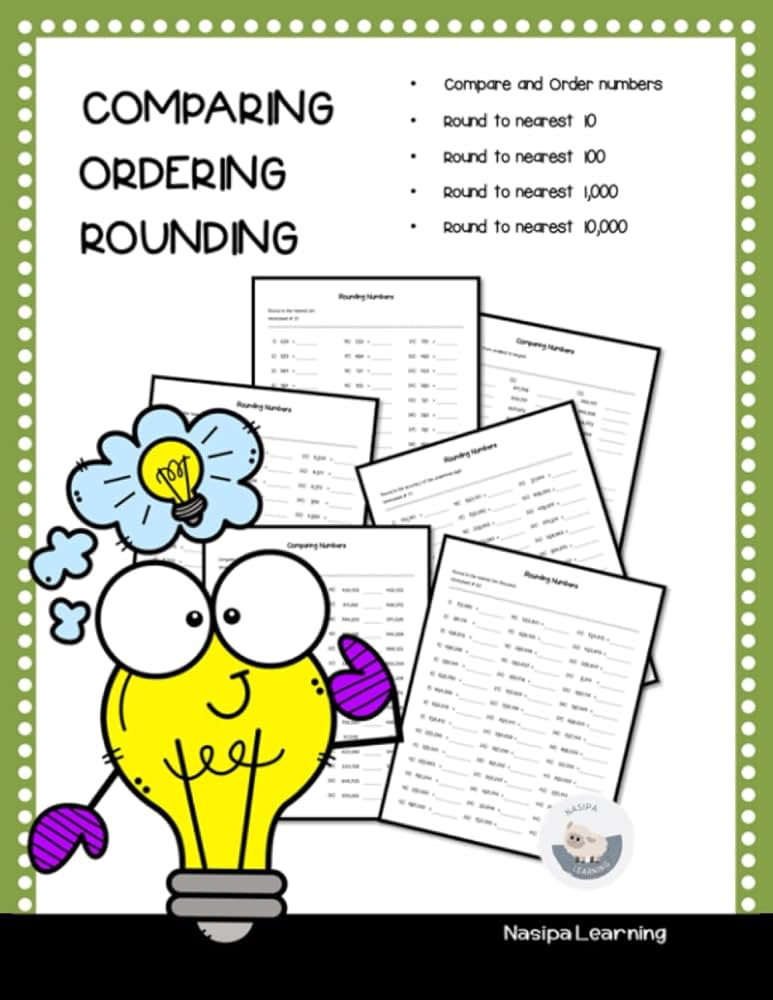 Free Rounding And Ordering Numbers Worksheet Download Free Rounding