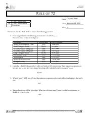 Rule of 72 Formula | Calculator (With Excel Template) - Worksheets Library