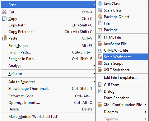 Scala Worksheet | The IntelliJ Scala Plugin Blog - Worksheets Library