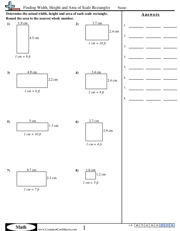 7.g.1 Worksheets | Free - CommonCoreSheets - Worksheets Library