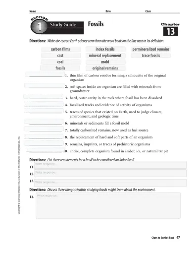 8th Grade Science | Resources and Worksheets | - Worksheets Library