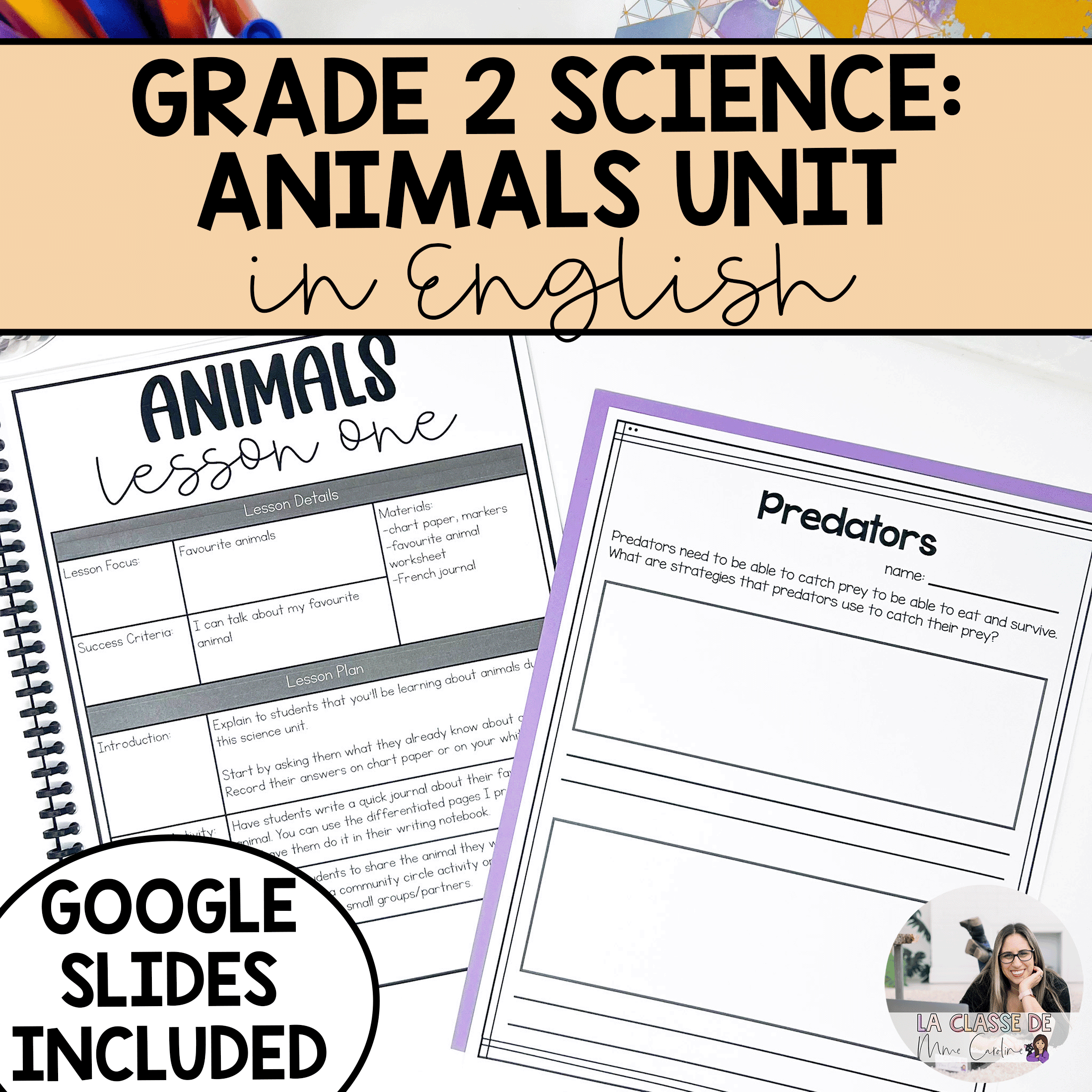 Grade 2 Science | Growth and Changes in Animals Unit | English ...