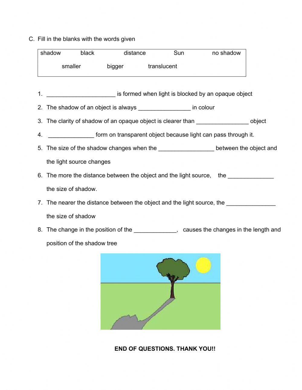 Science Year 4 Light Worksheet Live Worksheets Worksheets Library Science Year 4 Light Worksheet Live Worksheets Worksheets Library