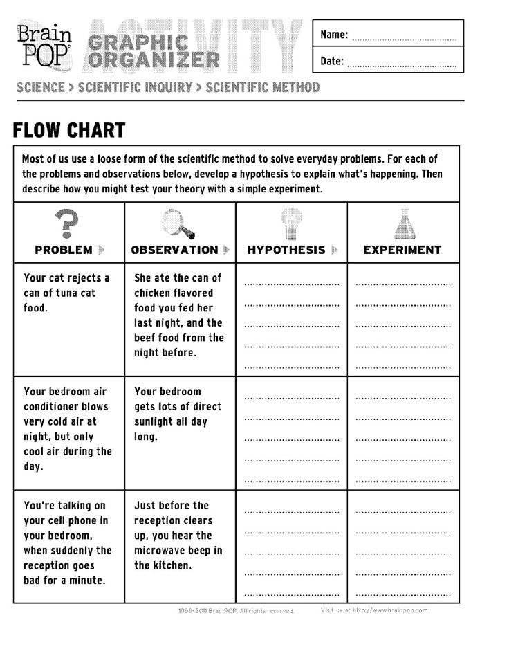 Scientific Method Worksheet | Scientific Method practice worksheet ...