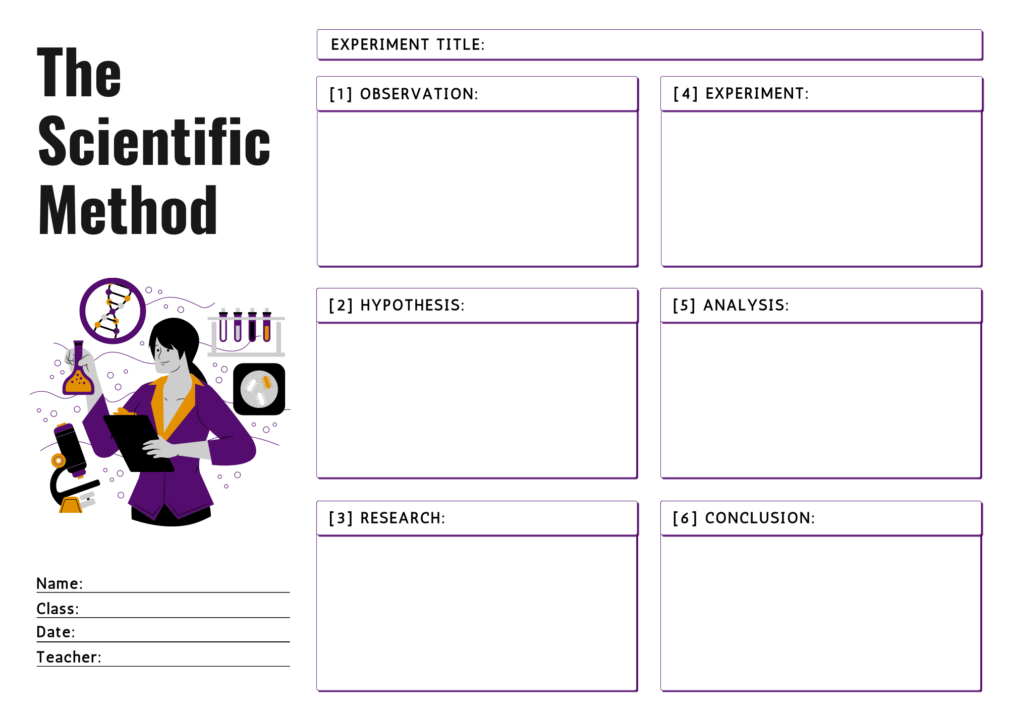 Scientific Method Worksheet & Example for Kids - STEM Smartly ...