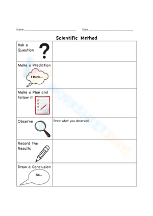 College Scientific Method Worksheets 2024 - Worksheets Library