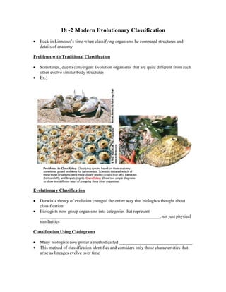 Biology - Chp 18 - Classification - Notes | PDF - Worksheets Library