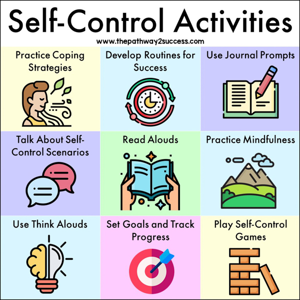20 Self-Control Activities for Middle School - The Pathway 2 Success ...