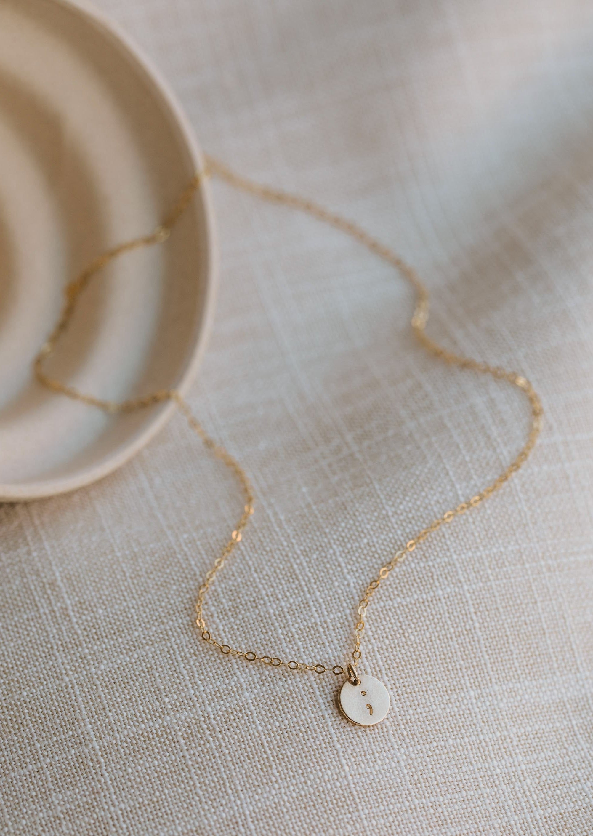 Semicolon Necklace - Worksheets Library