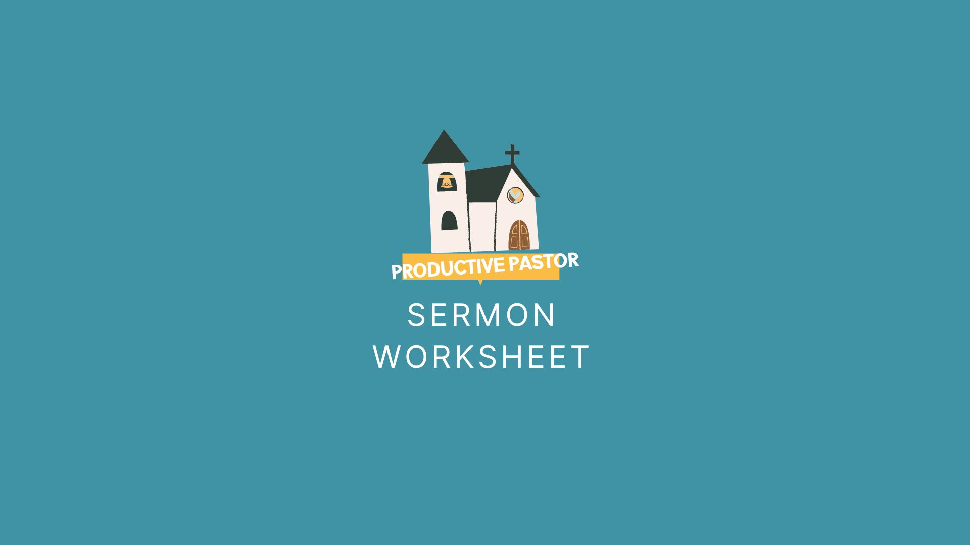 Free Sermon Preparation Worksheet Download Free Sermon Preparation
