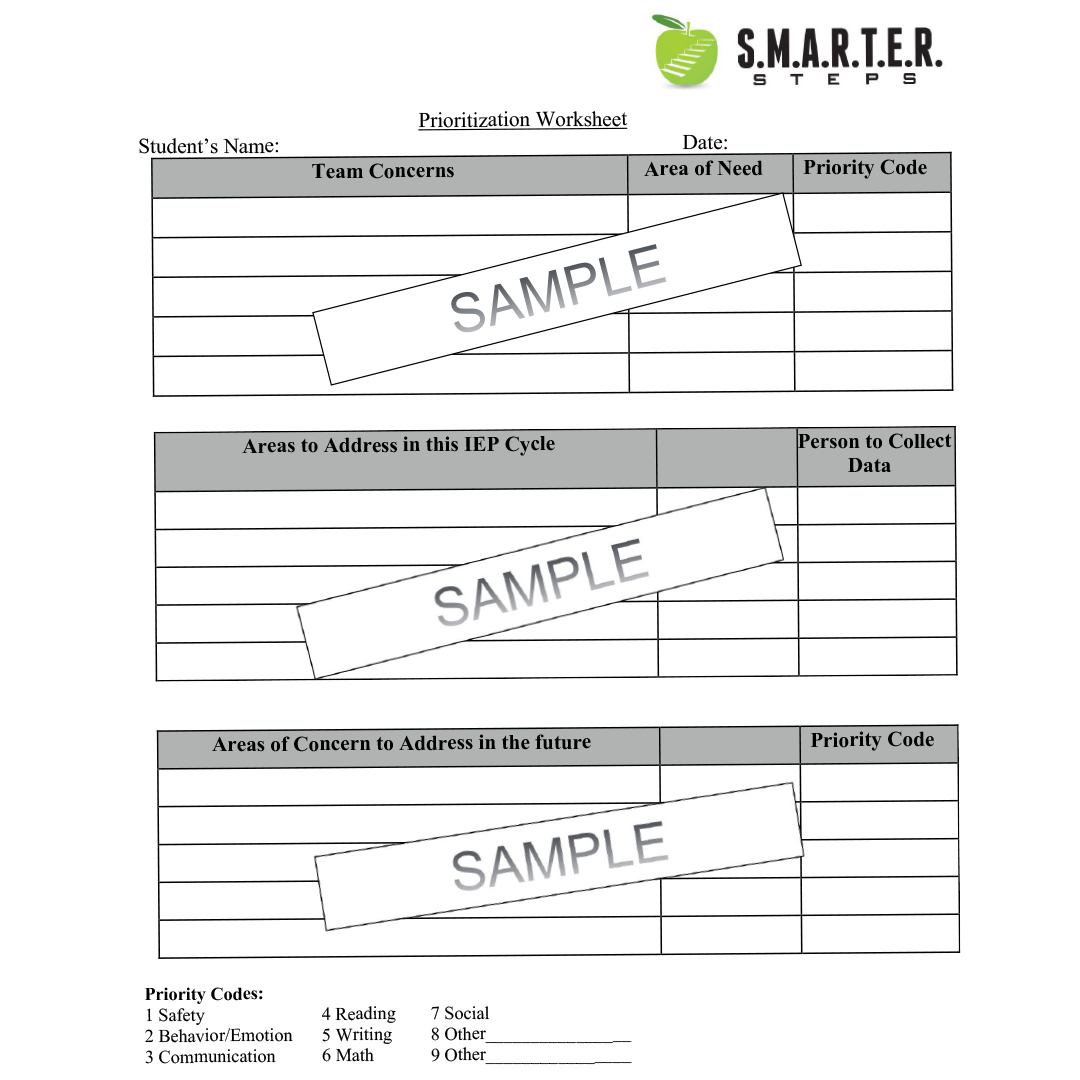 Goals And Priorities Worksheet | HappierTHERAPY - Worksheets Library