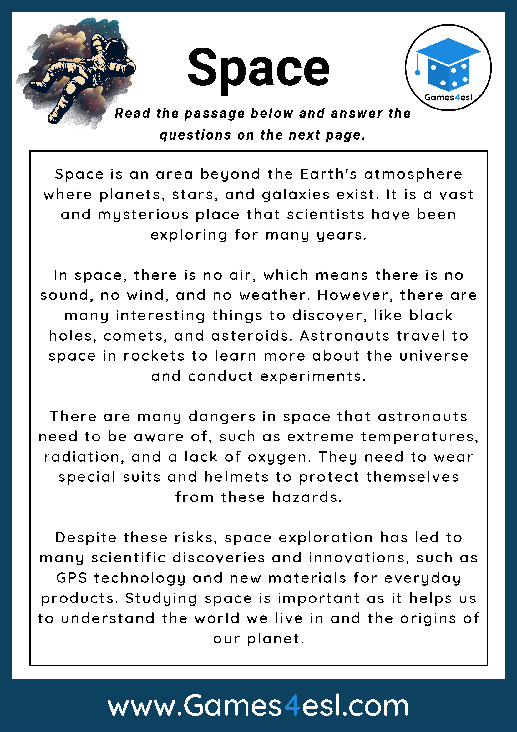 Reading comprehension worksheet Interactive Worksheet – Edform - Worksheets Library