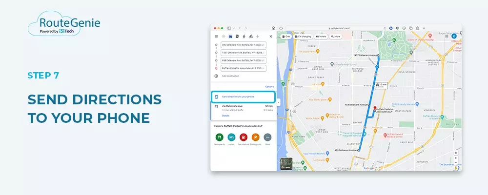 A Step-by-Step Guide To Using Google Maps Route Planner - RouteGenie - Worksheets Library