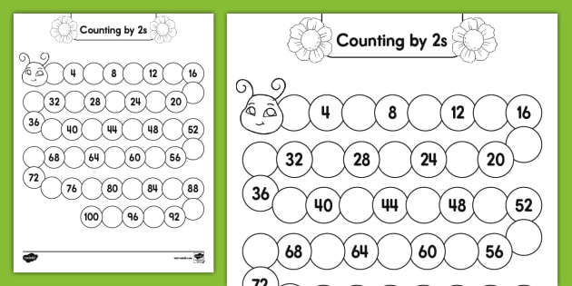 Skip Counting By 100s - Printable Worksheets - Worksheets Library