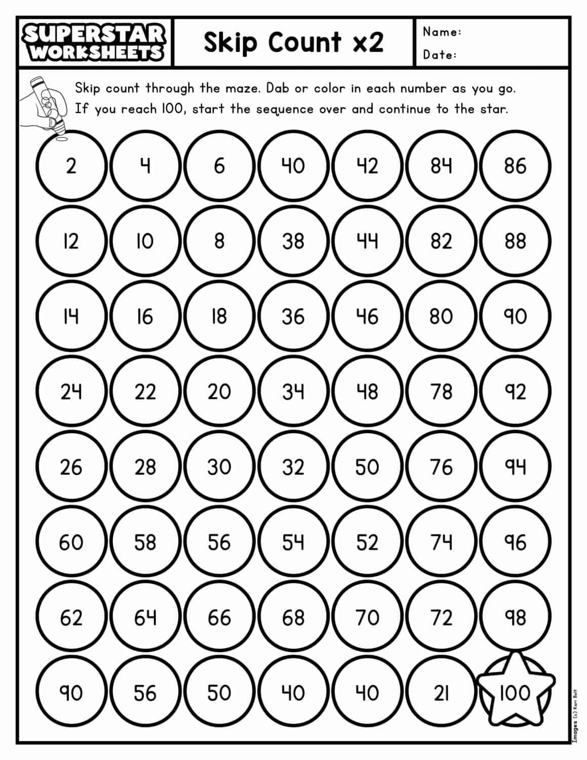 Skip Counting Worksheets Superstar Worksheets Worksheets Library Skip Counting Worksheets Superstar Worksheets Worksheets Library