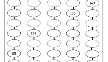 Grade 1 Math Number worksheets - Skip Counting by 1, Sheet 27 ...