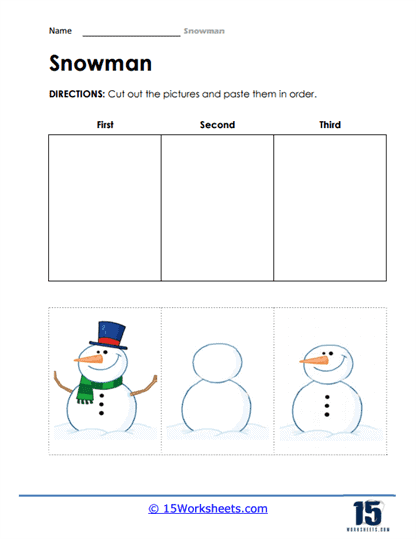 Snowman Worksheets - 15 Worksheets.com - Worksheets Library