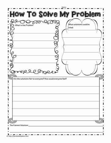 Solve Social Problems Worksheets - Worksheets Library