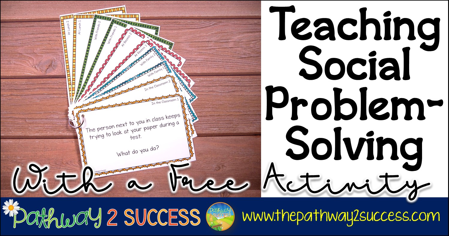 Teaching Social Problem-Solving with a Free Activity - The Pathway ...