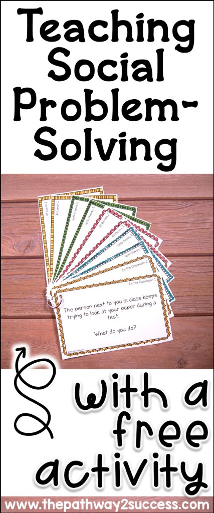 Free social skills problem solving worksheet, Download Free social ...