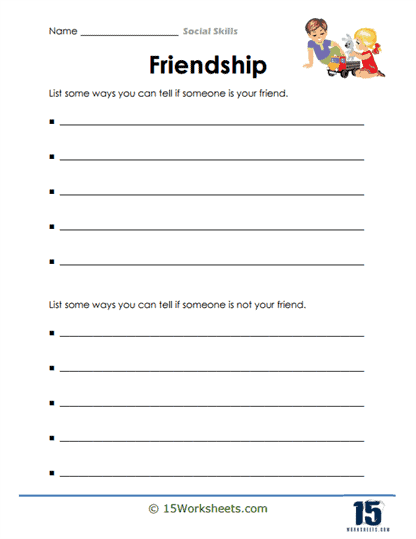 Social Skills Worksheets - 15 Worksheets.com - Worksheets Library